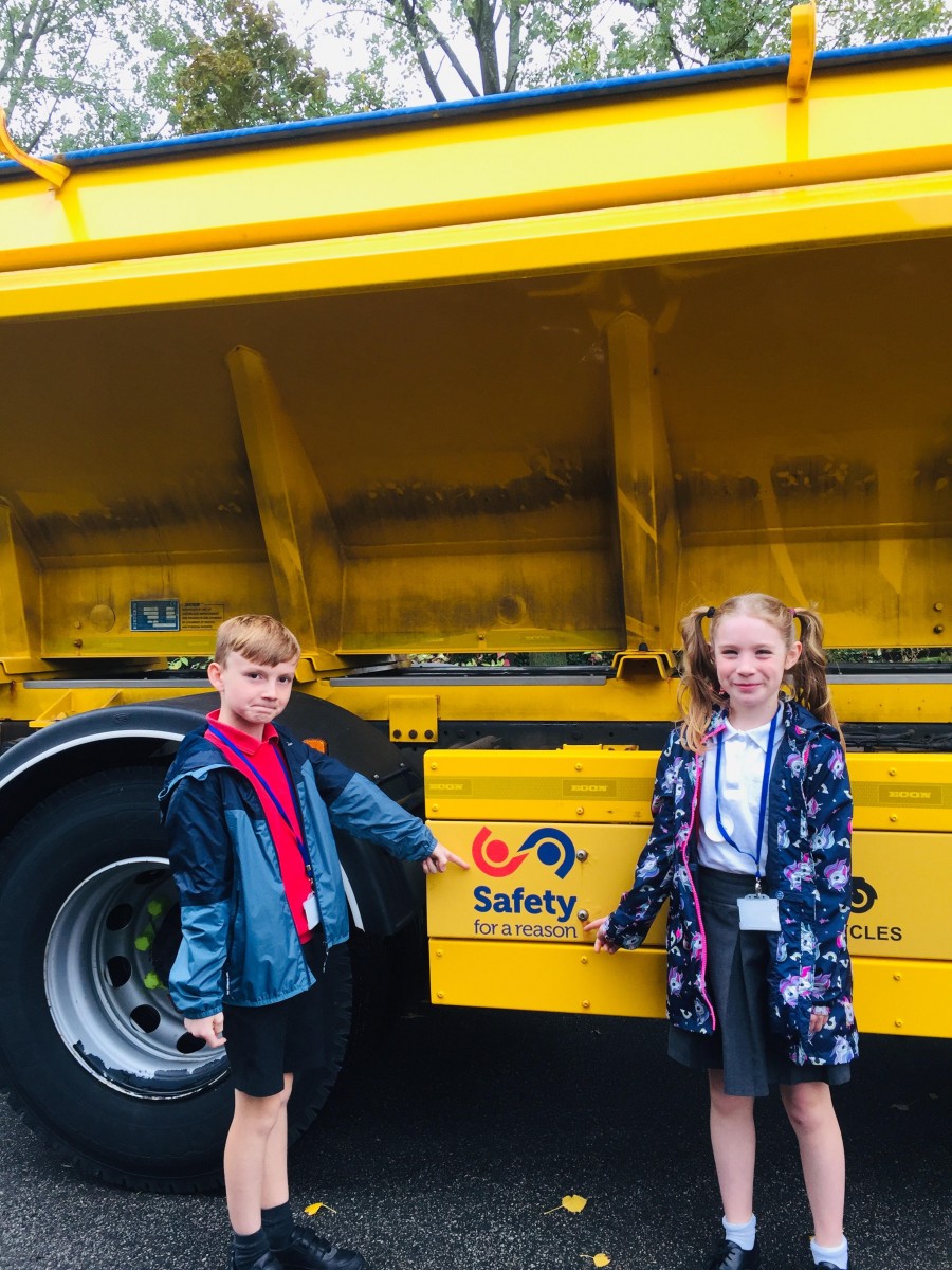 Monk Fryston C of E Primary School » Our Junior Road Safety Officers.